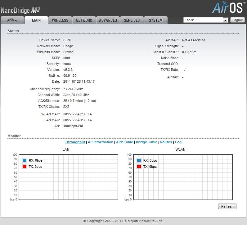 Инструкция Ubiquiti NanoBridge M2